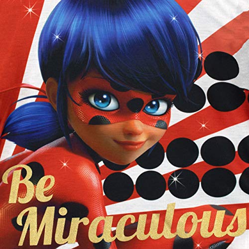Miraculous Ladybug Girls' Lady Bug Pajamas Size 4 Red