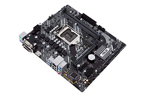 ASUS Prime H410M-A/CSM LGA1200 (Intel® 10th Gen) Micro-ATX Commercial Motherboard (M.2 Support, HDMI, D-Sub, DVI, USB 3.2 Gen 1, COM Header, TPM Header and ASUS Control Center Express)