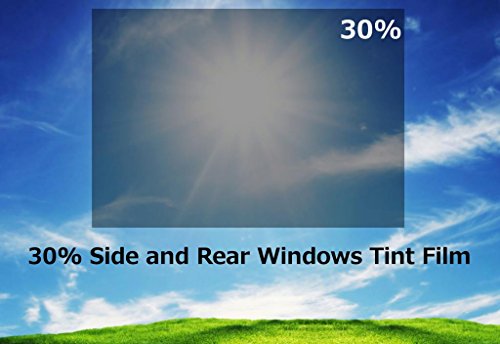 PROTINT WINDOWS 30% Shade Color 24 Inches by 10 Feet Window Tint Film Roll, for Privacy and Heat Reduction