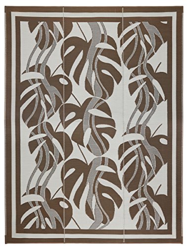 FAULKNER Deluxe 48933 Multi-Purpose Sahara Mat, 9' x 12', Brown