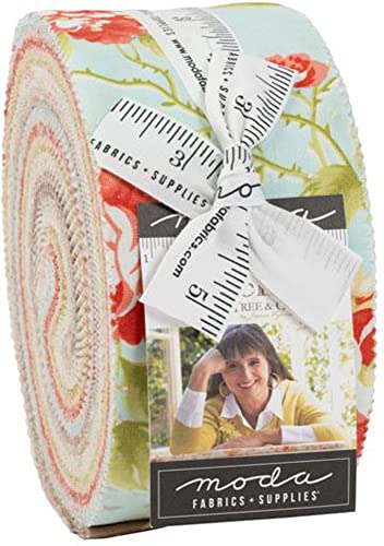 Fig Tree and Co Stitched Jelly Roll 40 2.5-inch Strips Moda Fabrics 20430JR