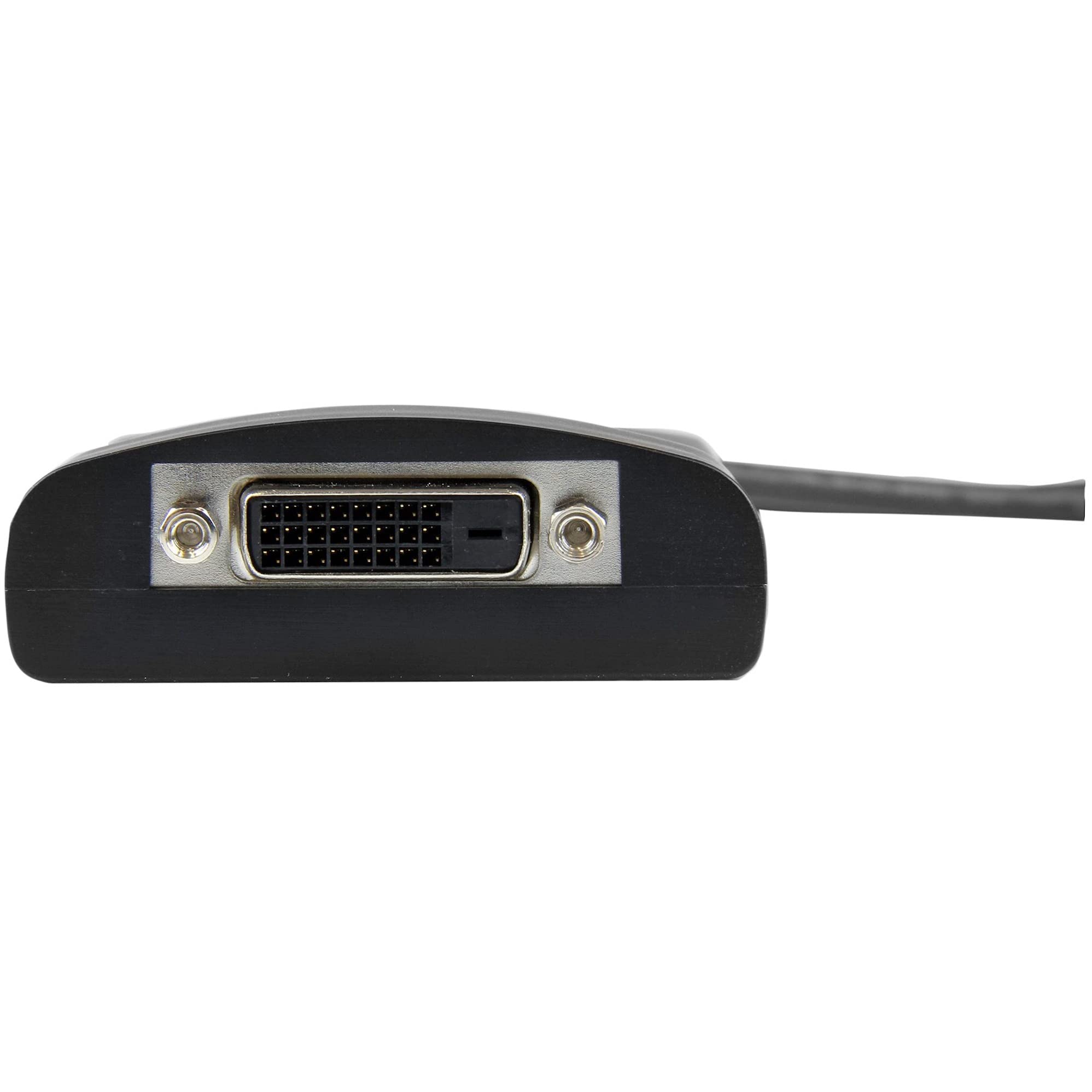 StarTech.com DisplayPort to DVI Dual Link Active Adapter - DisplayPort to DVI-D Adapter Video Converter 2560x1600 60Hz - DP 1.2 to DVI Monitor - USB Powered - Latching DP Connector (DP2DVID2)