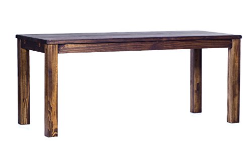 B.R.A.S.I.L.-Möbel TableChamp Bench Solid Pine 37.8 Inch Oak Antique Wood Oiled