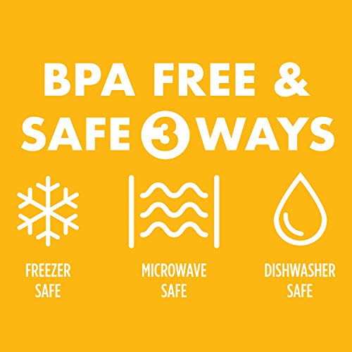 LocknLock Easy Essentials Food lids/Pantry Storage/Airtight containers, BPA Free, Square-16.9 Cup-for Chips, Clear
