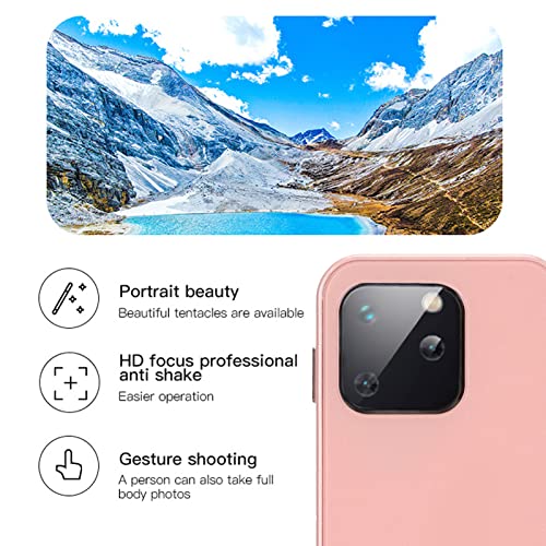 Hilitand Mini 3G Mobile Phone, 2.5 inches Pocket Cellphone, 1GB RAM 8GB ROM, Quad Core CPU, Support Bluetooth, WiFi, Memory Card Expansion, Unlocked Smartphone for Students(Sakura Pink)
