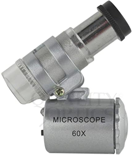 Quality Optics Illuminated Microscope Collection Mini & Digital (Mini 2-Function 60x)