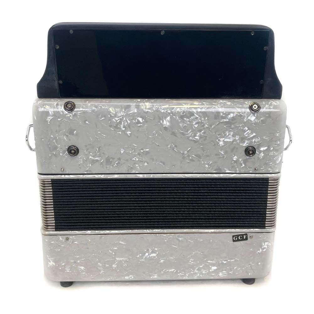 Montanari Vallenato Accordion GCF White