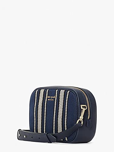 kate spade new york Astrid Canvas Stripe Medium Camera Bag Blazer Blue Multi One Size