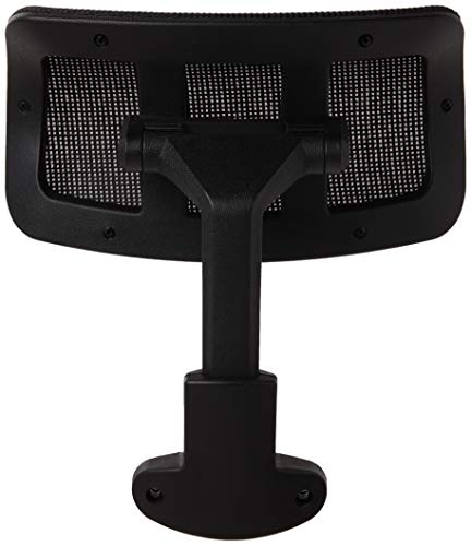 Lorell Hi-Back Chair Mesh Headrest,Ergonomic,Black