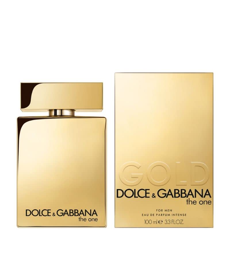 Dolce & Gabbana The One Gold for Men Eau de Parfum Spray, 3.3 Ounce