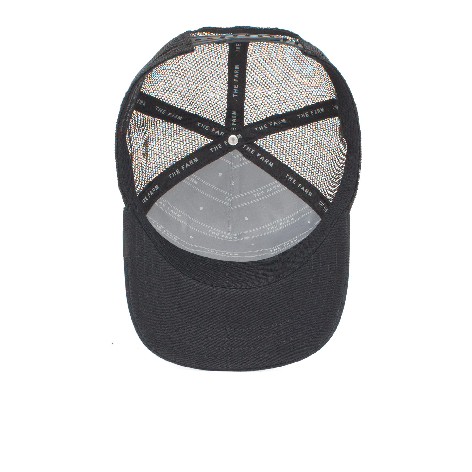 Goorin Bros. Mens Animal Farm Snap Back Trucker Hat Baseball Cap, Navy Wolf, One Size US