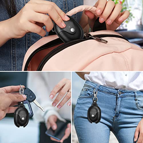 Fintie Protective Case for Google Pixel Buds Pro (2022), Premium PU Leather Slim Fit Metal Snap Closure Portable Cover Skin with Keychain, Black