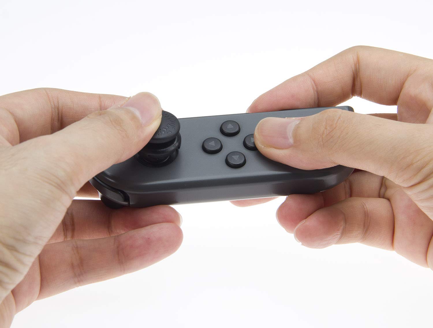 iMW Joy-Con Caps (4 Packs) - Black - Nintendo Switch Standard Edition