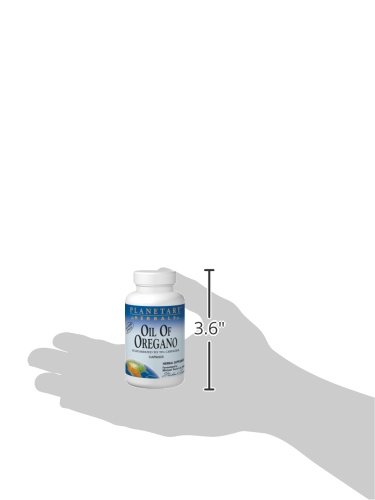 Planetary Herbals Oil of Oregano, May Provide Support To The Immune System,60 Vegetarian Capsules