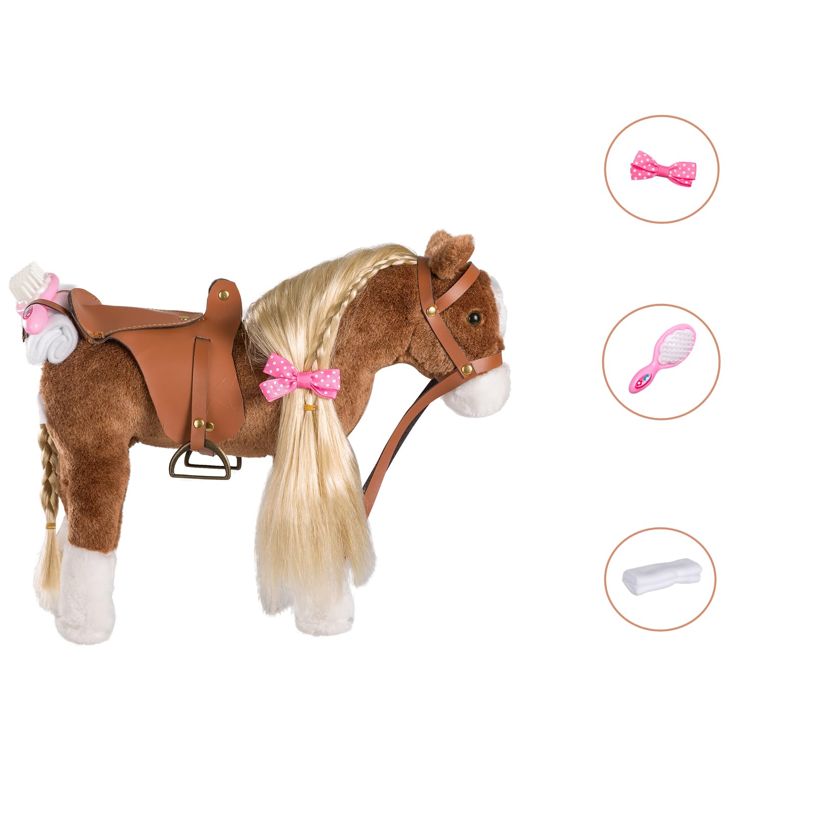 HollyHOME Plush Pony - Perfect Gift for Horse Lovers