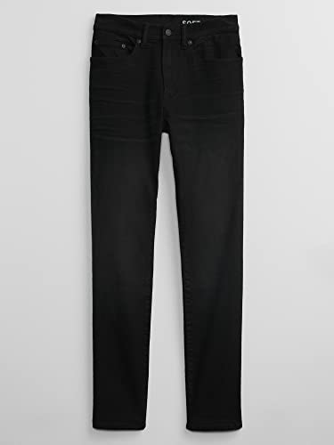 GAP Mens Soft High Stretch Skinny Fit Jeans, Washed Black, 36W x 32L US