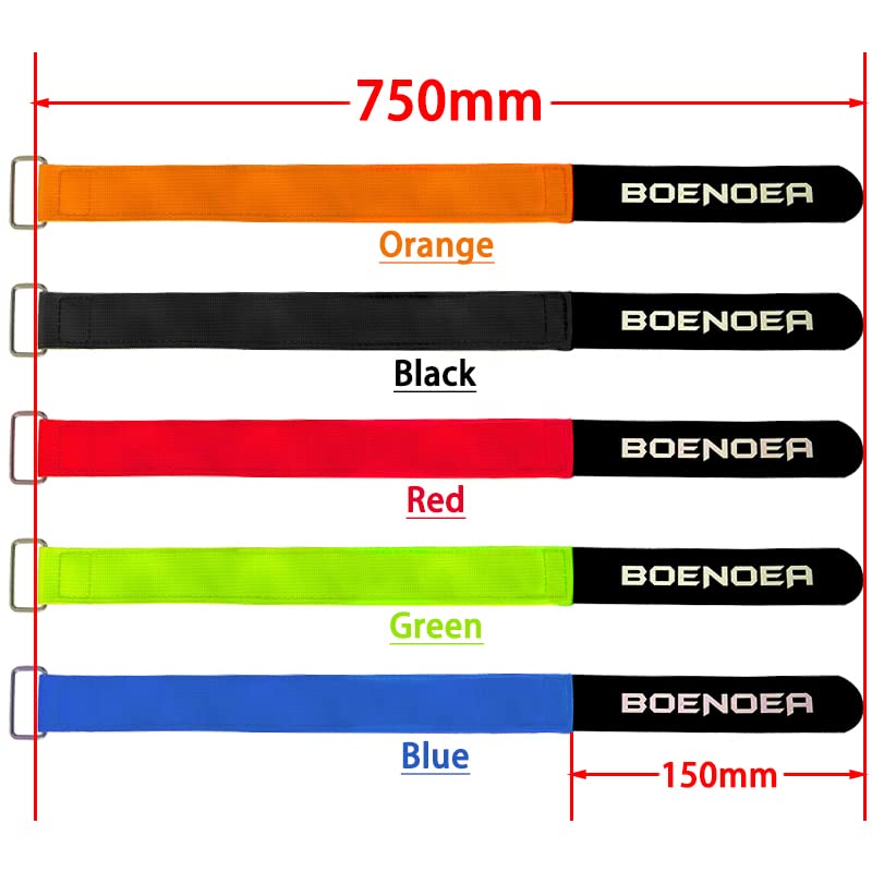Boenoea Bike Rack Strap Bicycle Wheel Stabilizer Straps with Gel Grip Adjustable Nylon Bike Straps