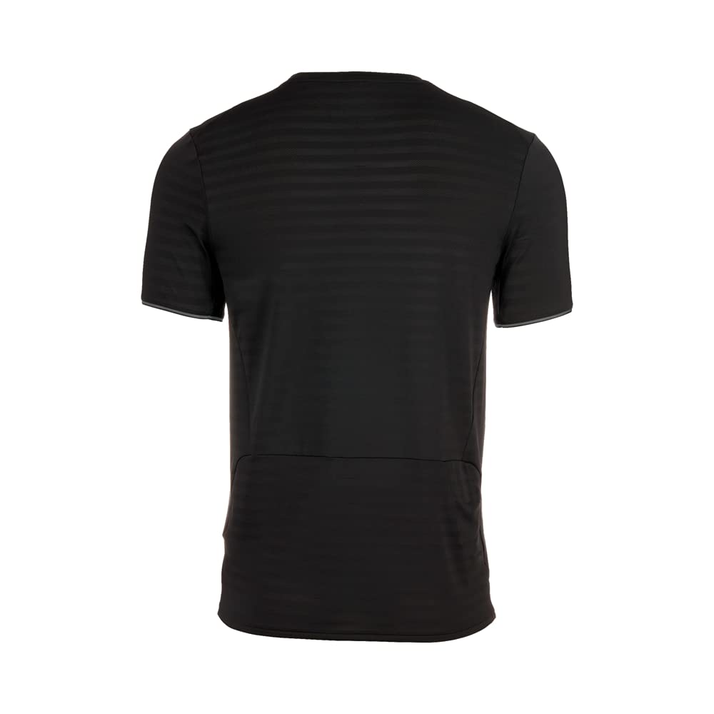 Mizuno Men's Athletic Eco Short Sleeve Tee, Black, Large