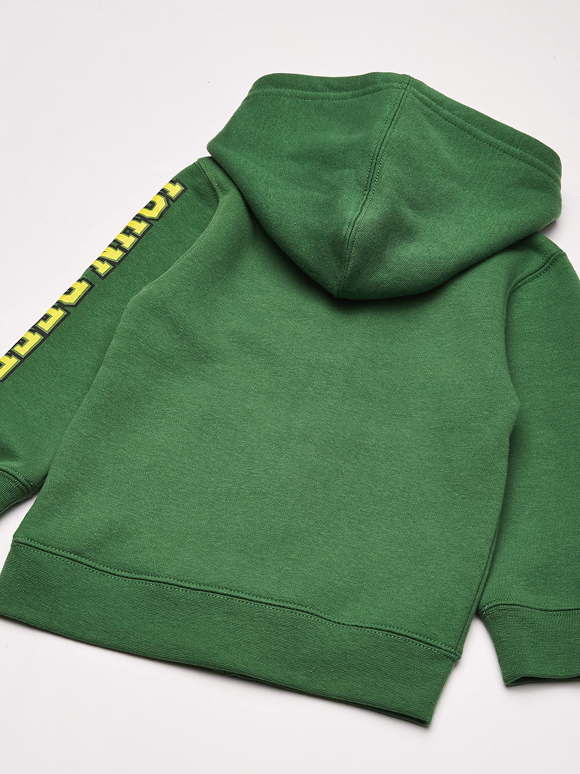 John Deere baby boys Fleece Zip Hoody Hooded Sweatshirt, Green, 3-4T US
