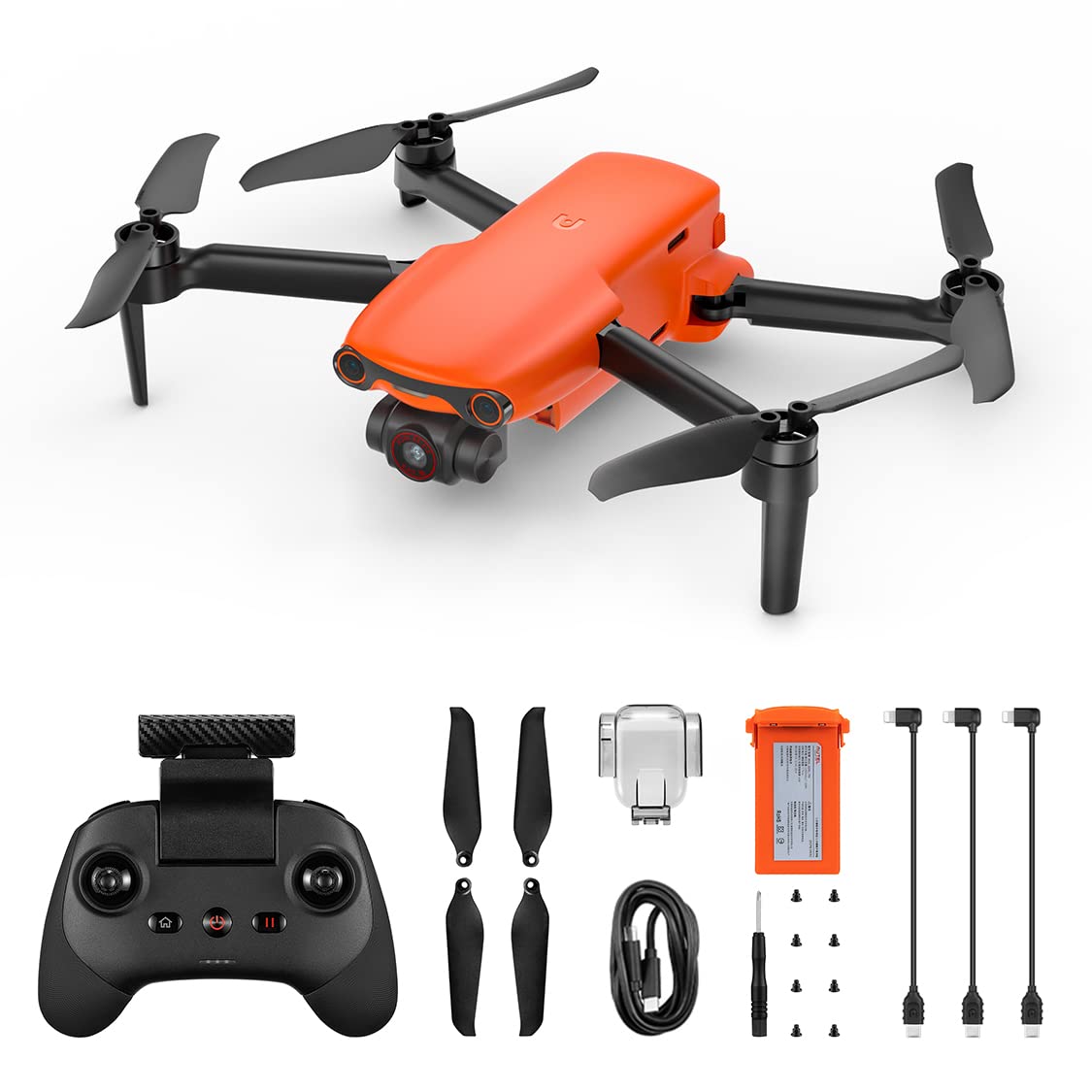 Autel Robotics EVO Nano+ Drone Standard Package, Orange (ATNANOP-O-2)