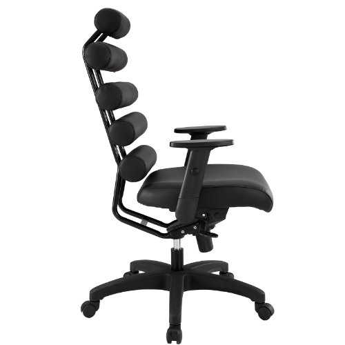 Modway Pillow Office Chair in Black