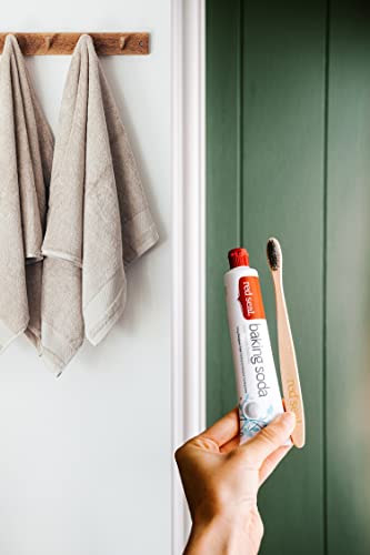 Red Seal Baking Soda Toothpaste β Neutralizes Plaque Acids, Nourishes, Protects Teeth & Gum Health Naturally & Cleans for Visibly Brighter Smile 3.5oz
