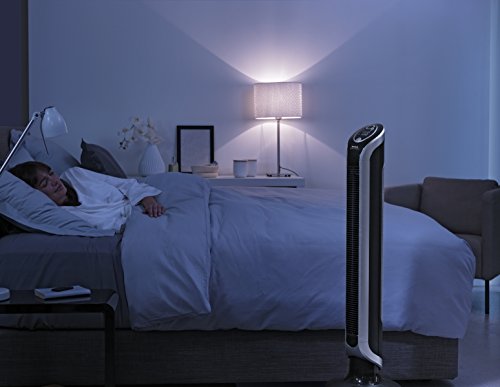 Rowenta VU6670 Fresh 180 Degree Tower Fan, Silent, Tall, with Remote Control