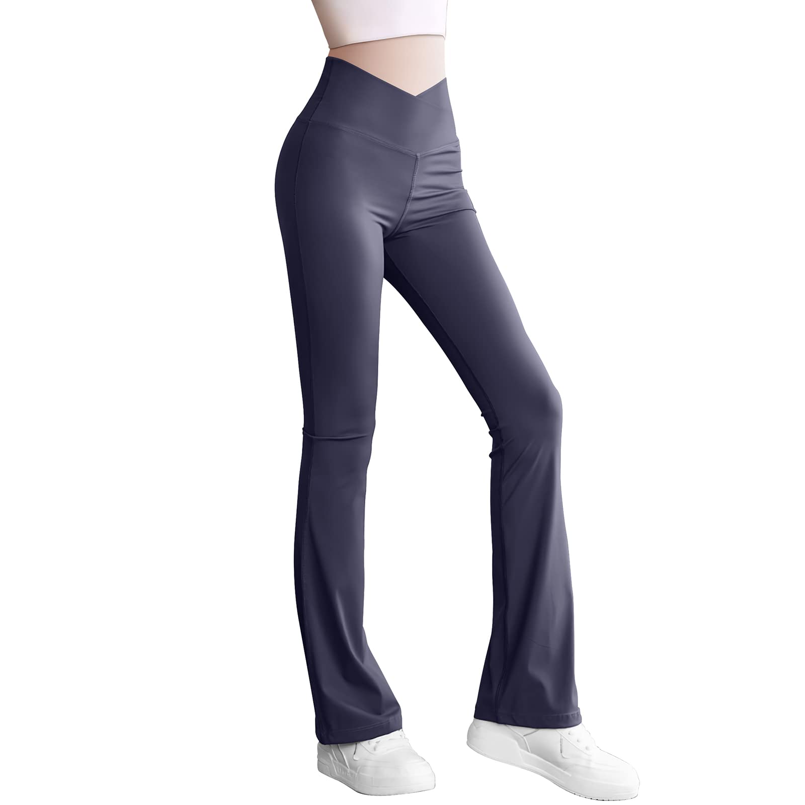 Blisset 3 Pack High Waisted Leggings for Women-Soft Athletic Tummy Control Pants for Running Yoga Workout Reg & Plus Size