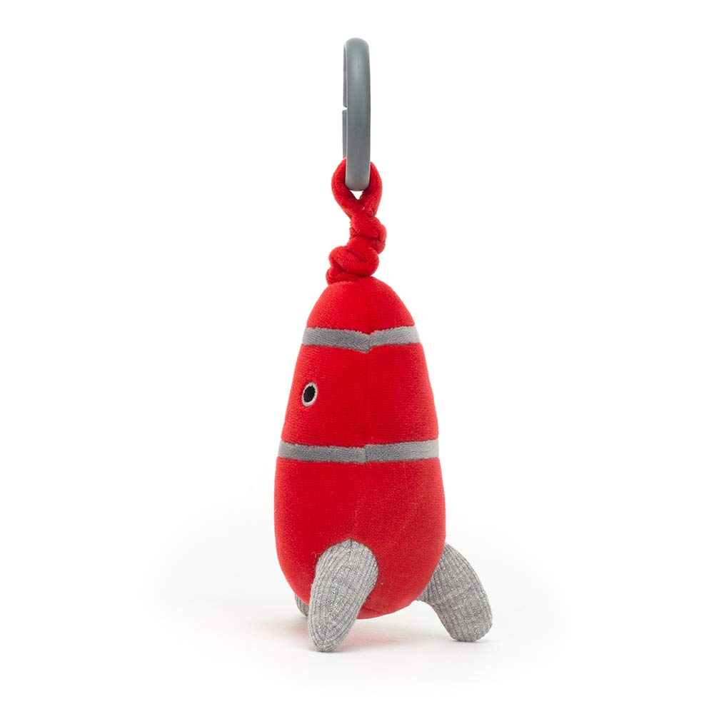 Jellycat Cosmopop Rocket Jitter Baby Car Seat Stroller Toy