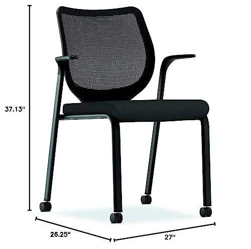The HON Company Nucleus Mesh Stacker, Black CU10