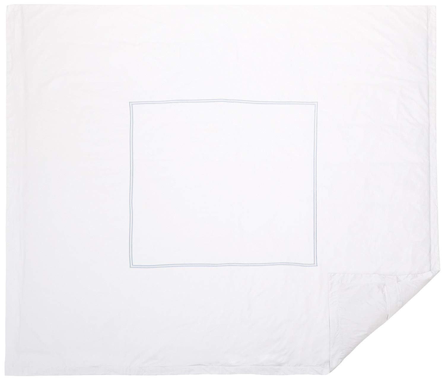 Dornick Decor 400 Thread Count 100% Cotton Sateen Duvet Cover Set Twin XL Light Blue
