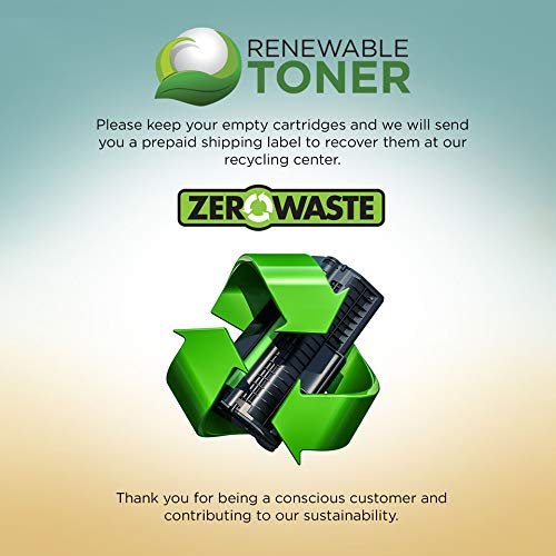 Renewable Toner Compatible MICR Toner Cartridge High Yield Replacement for HP 83X CF283X for M125 M127 M201DW M225
