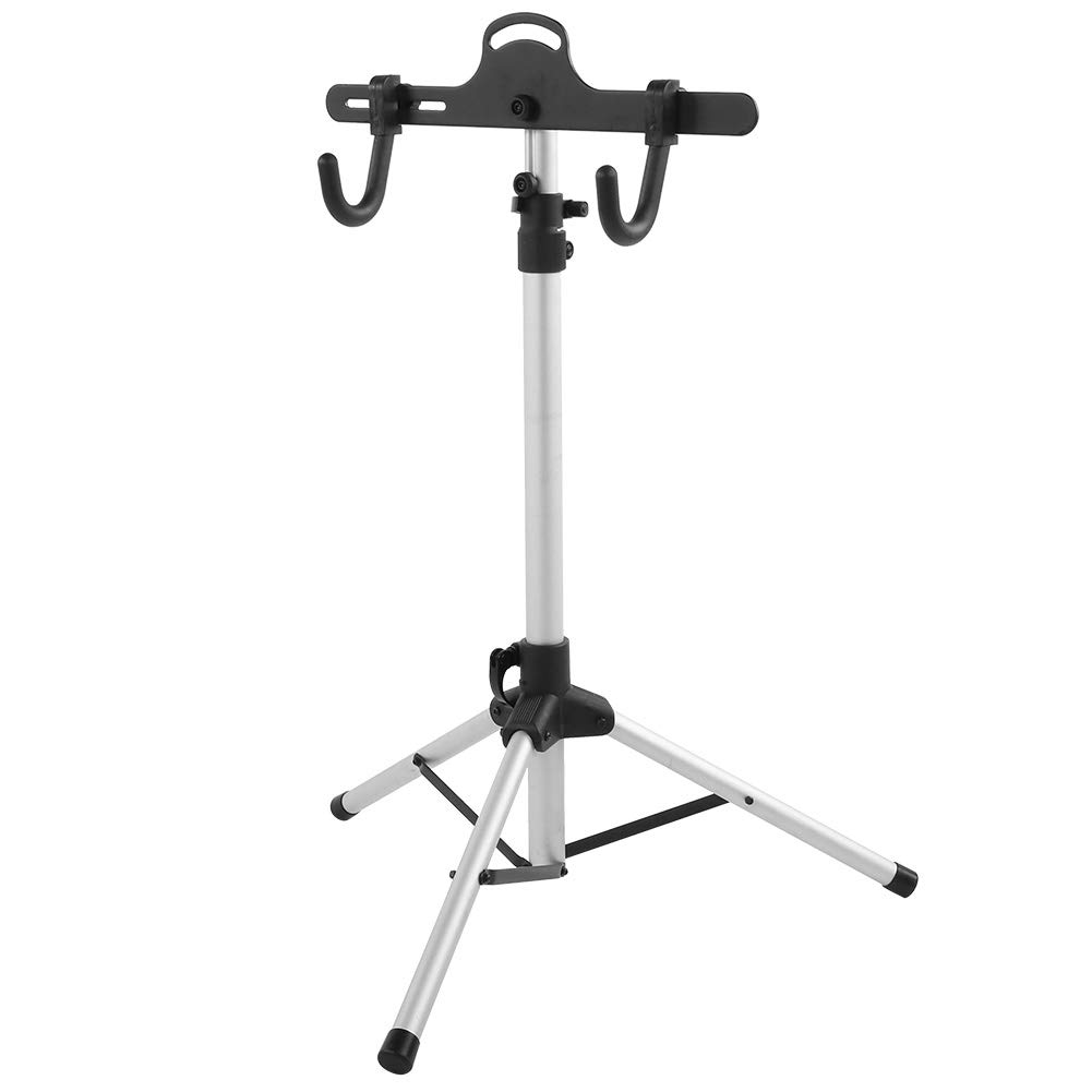 Beaswhca Non-Slip Solid Triangle Bike Hangers Bracket Repair Rack Adjustable Display Rack Parking Road Bike Hangers