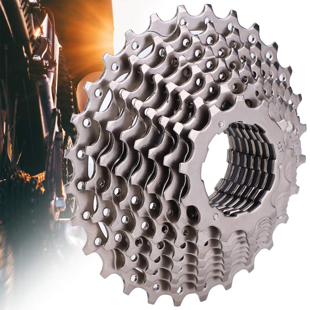 BOTEGRA durable wear-resistant Road Bike Freewheel Cassette Sprocket Bicycle Replacement Equipment for trail riding(10S 11-28T)