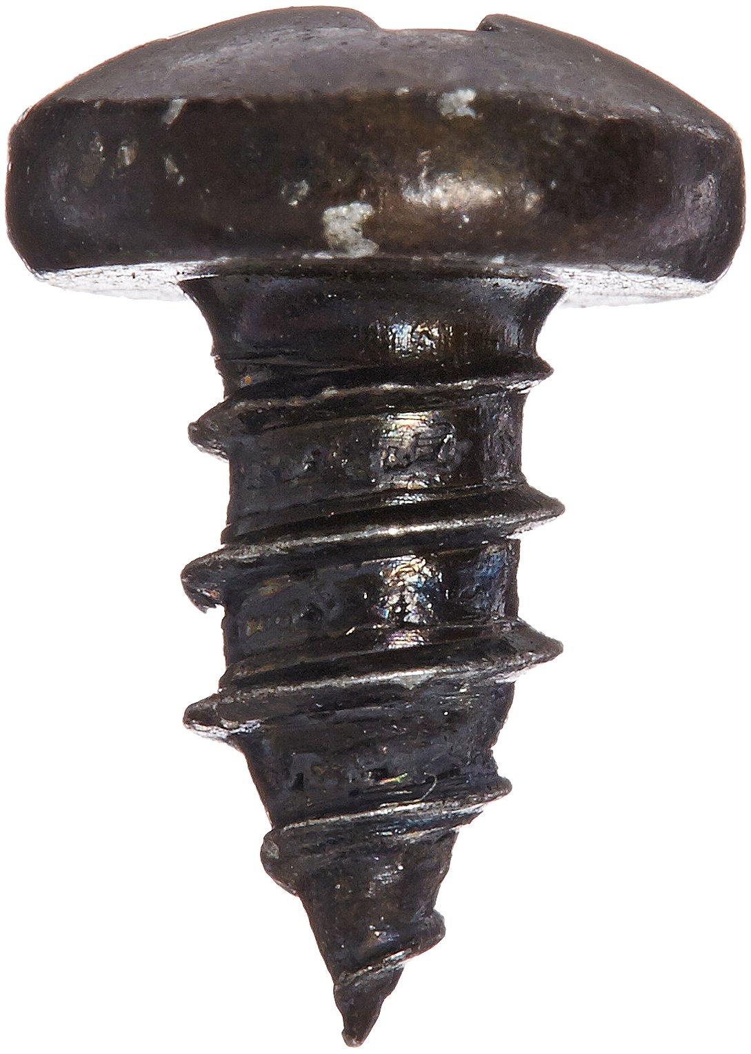 Small Parts 0604ABPPBZ Steel Sheet Metal Screw, Black Zinc Plated Finish, Pan Head, Phillips Drive, Type AB, #6-20 Thread Size, 1/4" Length (Pack of 100)