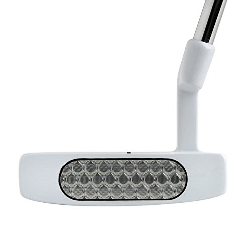 Bionik 105 Nano White Golf Putter Right Handed Semi Mallet Style with Alignment Line Up Hand Tool 35 Inches Tall Lady's Perfect for Lining up Your Putts