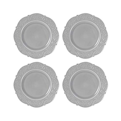 Pfaltzgraff Abby 16-Piece Dinnerware Set, gray