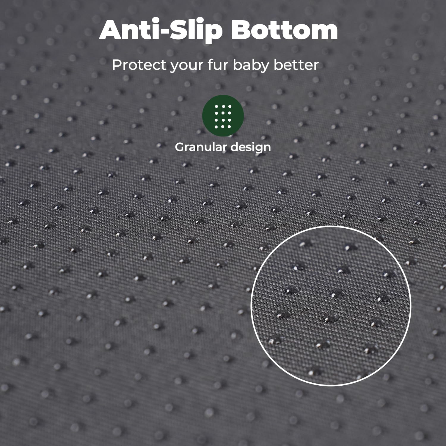 BALANCE Dog Crate Bed，Water-Resistant Orthopedic Dog Beds with Nonskid Bottom, Washable Kennel Bed Dog Mattress