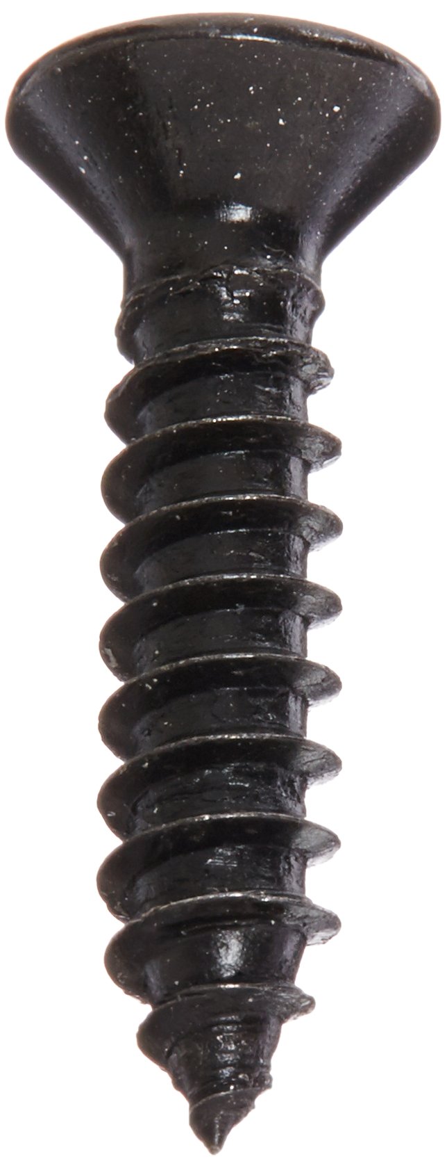 Small Parts 0812ABPOB Steel Sheet Metal Screw, Black Oxide Finish, 82 degrees Oval Head, Phillips Drive, Type AB, #8-18 Thread Size, 3/4" Length (Pack of 100)