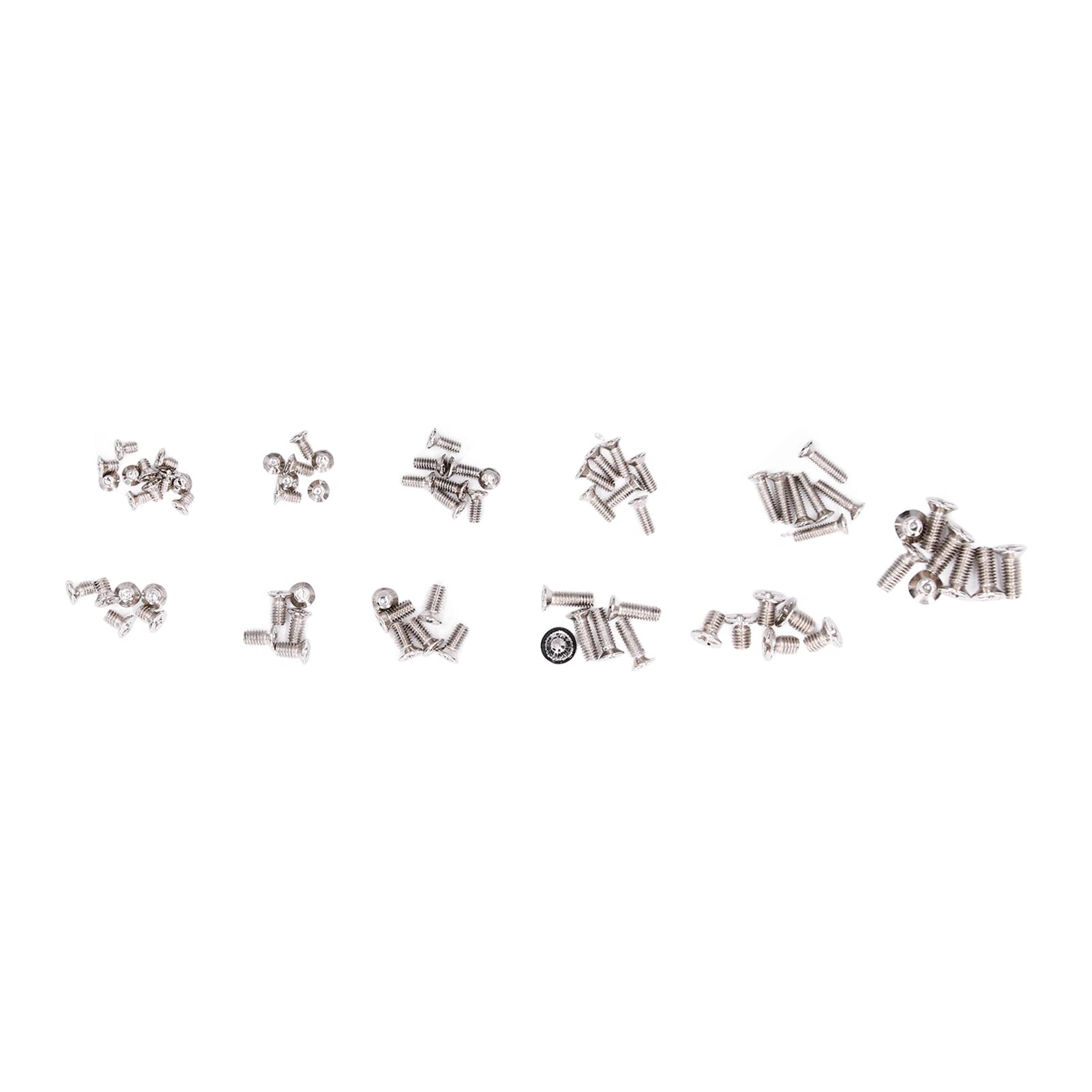 Computer Screw, Standard Metric 600Pcs Replacement Computer Screws Kit M2 M2.5 M3 Non Slide for Notebook(Silver)