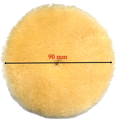 Rupes Bigfoot Medium Wool 3.5" - 90 MM Orbital Polishing Pad