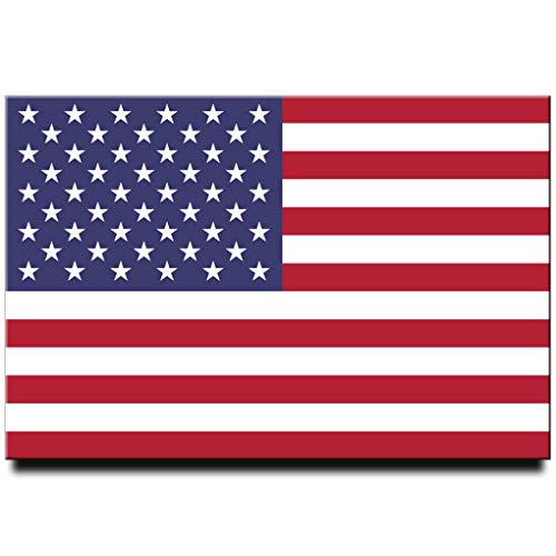 Flag of United States of America Fridge Magnet USA Washington Travel Souvenir
