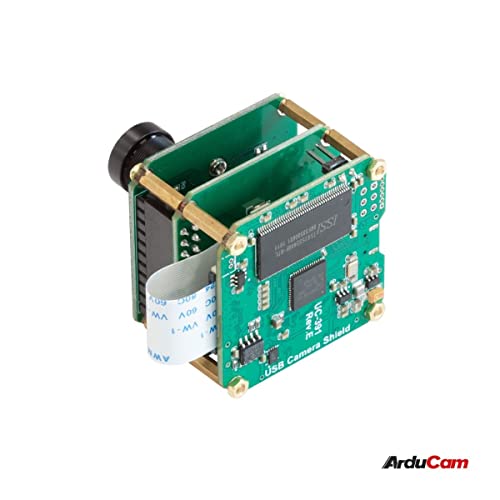 CBHIOARPD Arducam 1.3MP USB Camera Evaluation Kit - HD CMOS MT9M001 1/2-Inch Monochrome Camera Module with Parallel Camera Adapter Board a