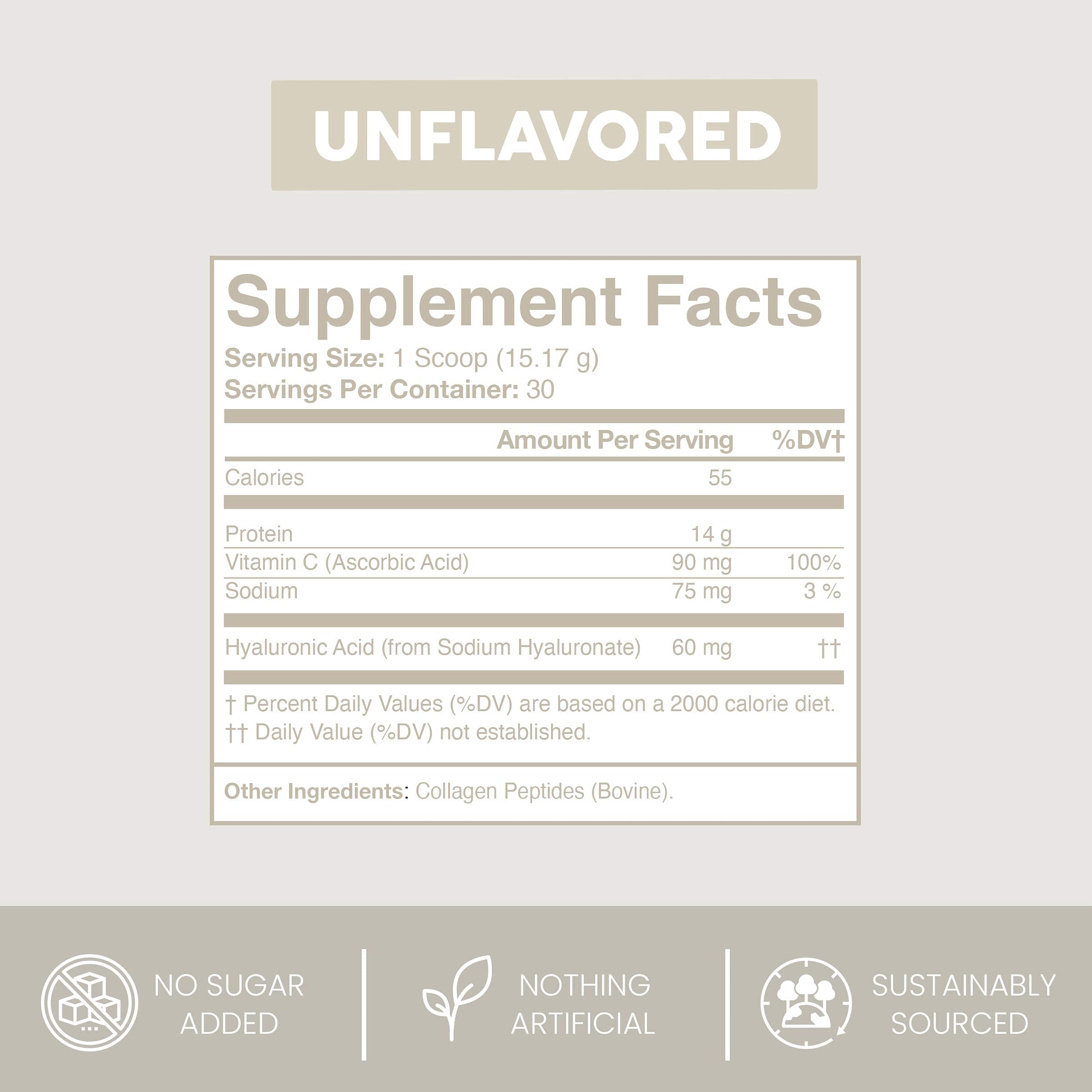 Bloom Nutrition Grass Fed Hydrolyzed Collagen Peptides Protein Powder with Hyaluronic Acid | Vitamin C Immune Support | Fortifies Joints, Vitalizes Hair, Skin, and Nails | Non-GMO (Unflavored)