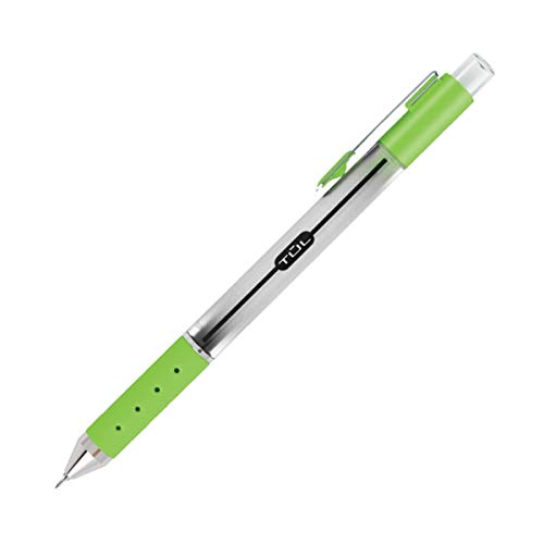 TULĀ® - Pen - Retractable, Gel Pens, Needle Point, 0.7 Mm, Gray Barrel - 9.1" x 5.65" x 0.5" - Assorted - PK of 8
