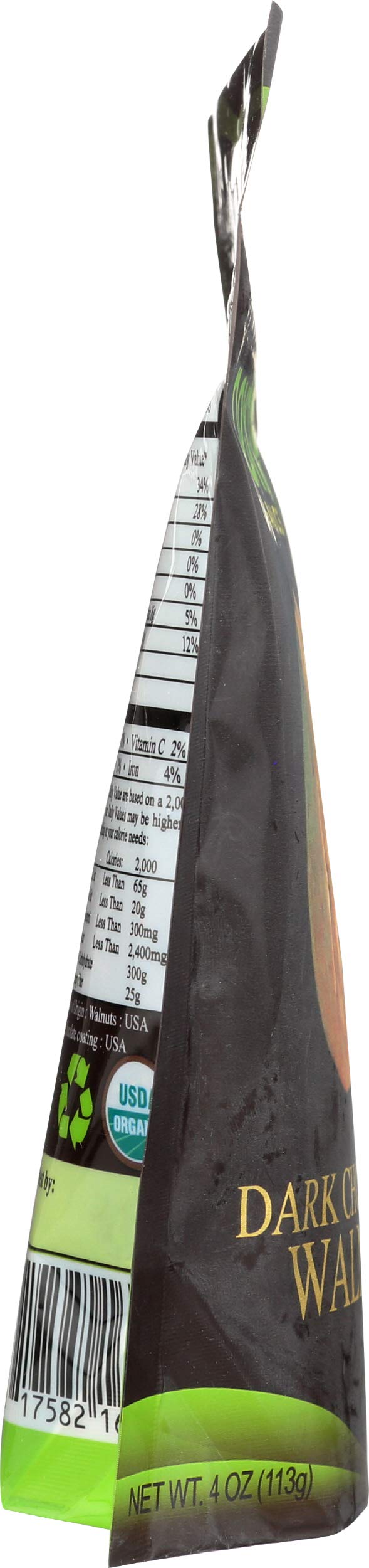 NEXT ORGANICS CHOC CRVD WALNUT DRK ORG 4OZ