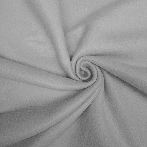 TL Care Fleece Blanket 30β X 40β with 2β Satin Trim, Gray, for Boys and Girls