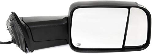 Kool Vue Set of 2 Mirror Compatible with 2011-2012 Ram 1500, 2011-2012 Ram 2500, Fits 2009-2010 Dodge Ram 1500 & 2010 Dodge Ram 2500 Driver and Passenger Side CH1320315, CH1321315