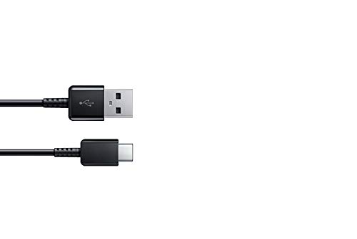 Two (2) OEM Samsung USB-C Data Charging Cables for Galaxy S9/S9 Plus/S8/S8+/Note8 - Black EP-DG950CBE- Bulk Packaging