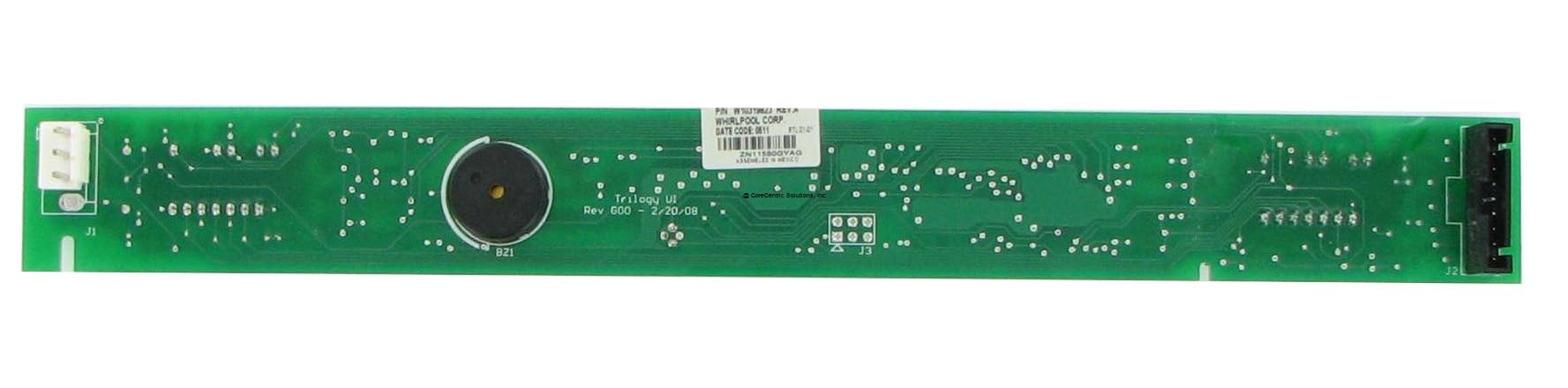 CoreCentric Remanufactured Refrigerator Control Board Replacement for Whirlpool W10319823 / WPW10319823